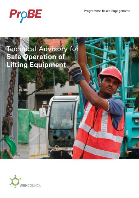 Safe Operation of Lifting Equipment - Workplace Safety and Health ...