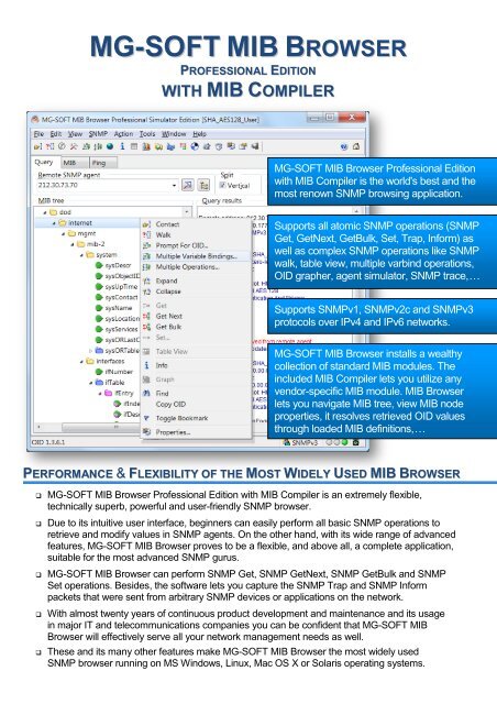 mg-soft mib browser professional edition with mib compiler ...