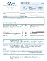 Requisition / Radiology Order Form - Radiology Associates of ...