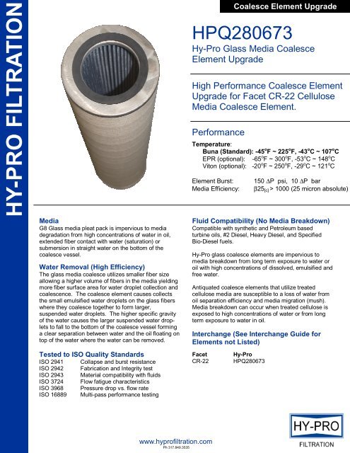 Download Public PDF - Hy-Pro Filtration