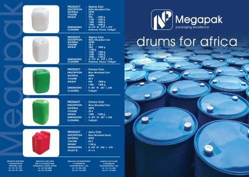 Download brochure - Nampak