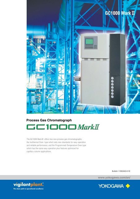 Process Gas Chromatograph GC1000 MarkII - Yokogawa