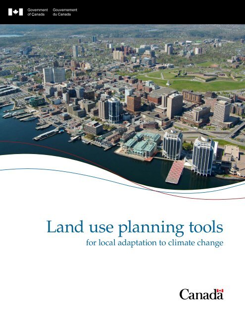 Land use planning tools for local adaptation to climate change