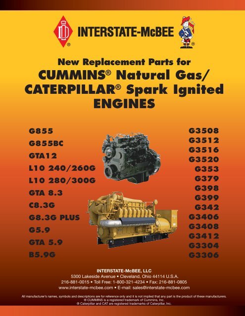 Natural Gas Catalog 2012 - Interstate McBee
