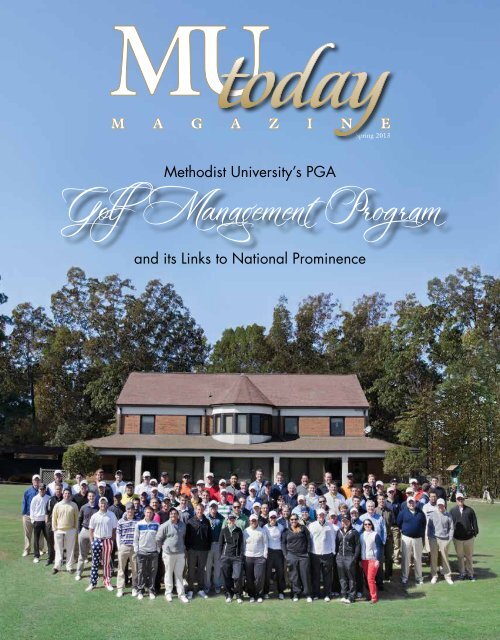 MU Today (Spring 2013) - Methodist University
