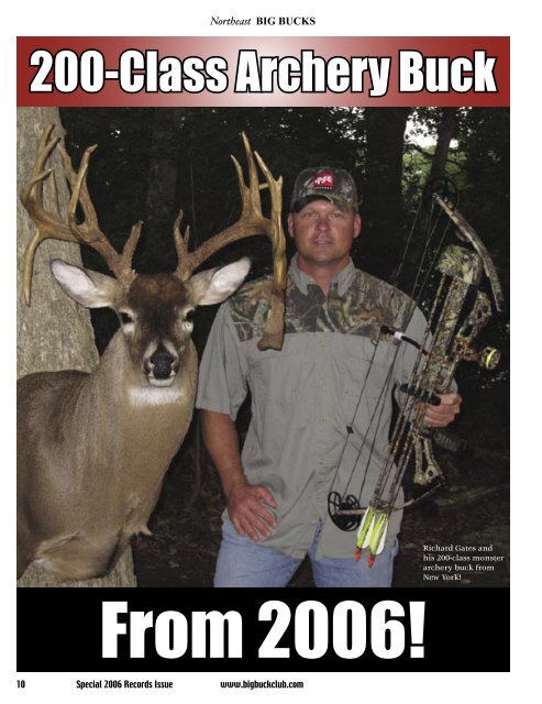 200-Class Archery Buck - Northeast Big Buck Club