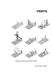 Célula de Fabricación Flexible, MPS-C Estación 3: Proceso Festo ...