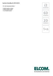 Bedienungsanleitung - Elcom