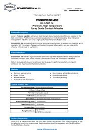 TECHNICAL DATA SHEET Prosil 40 ... - Admil Adhesives