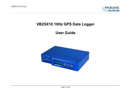 VBOX III 100Hz GPS Data Logger - Racelogic