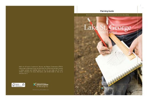 Lake St. George Field Centre - Toronto and Region Conservation ...