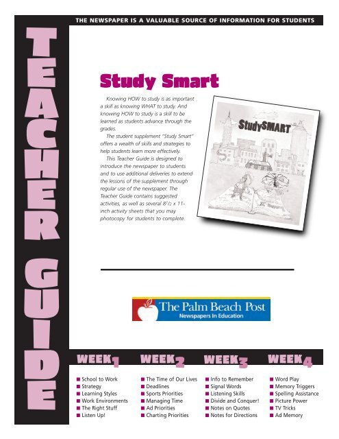 Teacher Guide: Study Smart