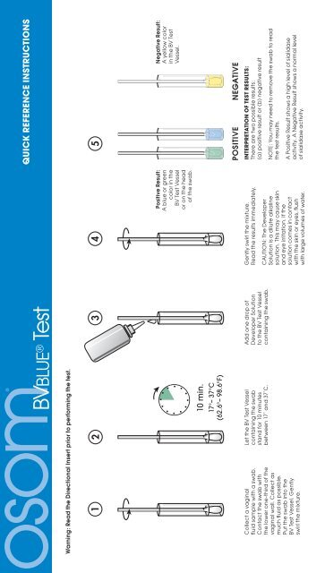 OSOM BVBLUE Test - Sekisui Diagnostics
