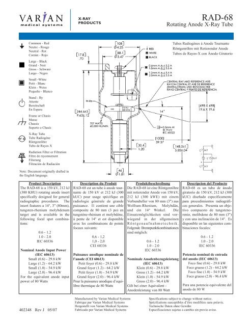 RAD-68:Rad68 Rev G.qxd.qxd - Varian