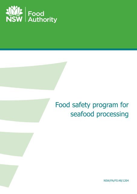 Food safety program for farmed oysters - NSW Food Authority