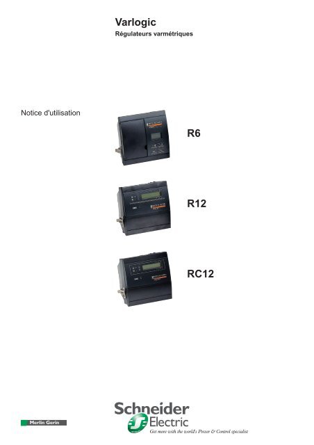 Varlogic R6 R12 RC12 - Schneider