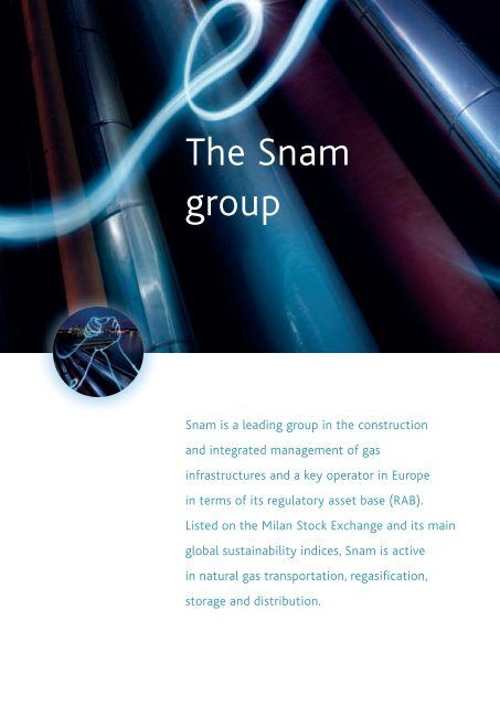 The Snam group