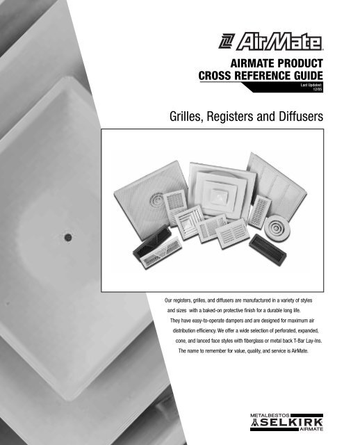 airmate product cross reference guide - Servipartes