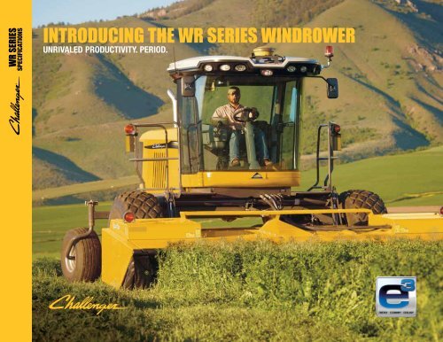WR Series Windrowers - Challenger