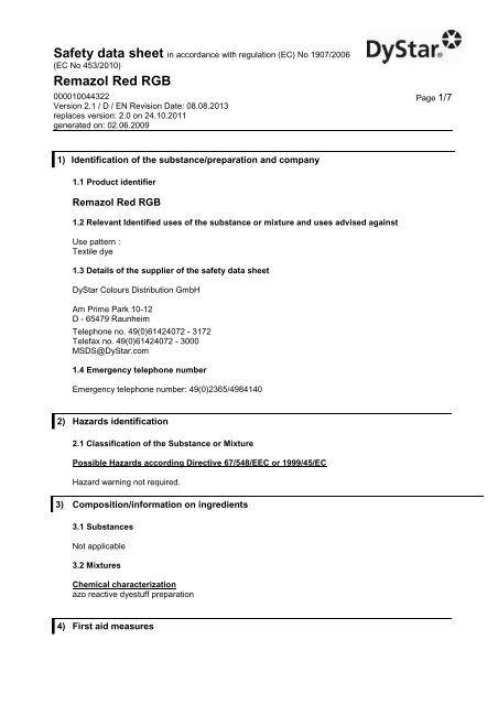 no Rojo luminoso Dianix 4B-E - DyStar