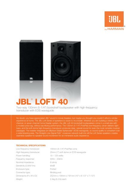 Loft40 - JBL
