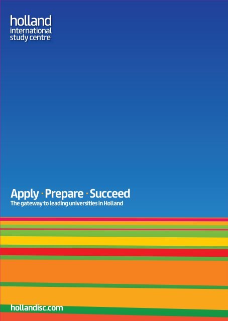 Holland ISC brochure - Study Group