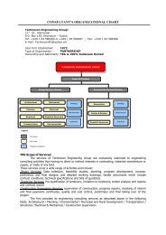 DSO Organizational Chart