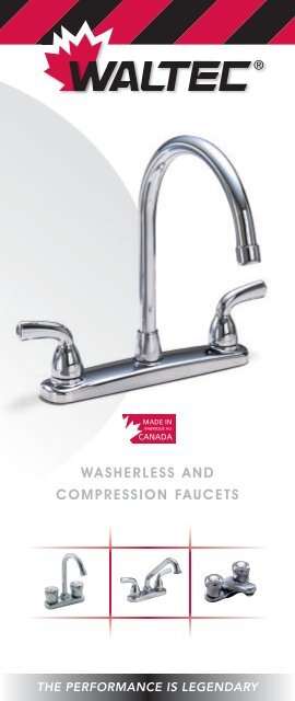 WASHERLESS AND COMPRESSION FAUCETS - Masco Canada