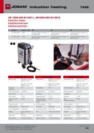 JOSAM induction heating