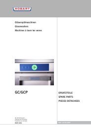 mixer capacity chart - Hobart Food Equipment