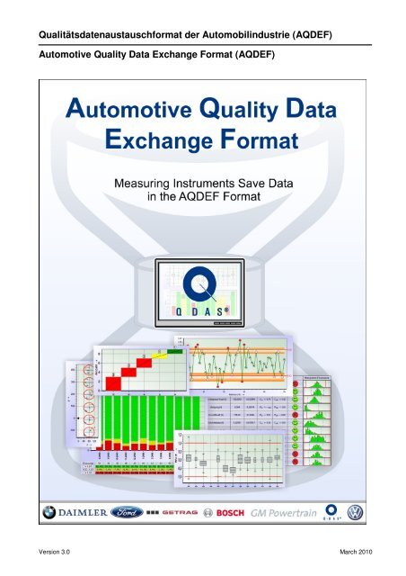 Automotive Quality Data Exchange Format (AQDEF) - Q-DAS