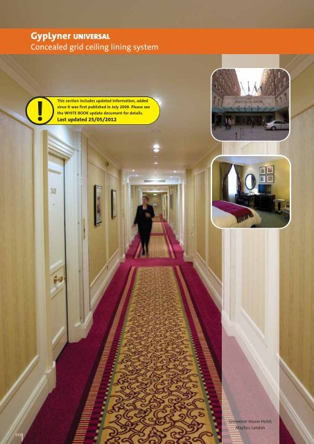 WHITE BOOK - GypLyner UNIVERSAL Ceilings