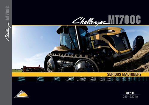 Challenger MT700C Tracked Tractor Brochure - Chandlers