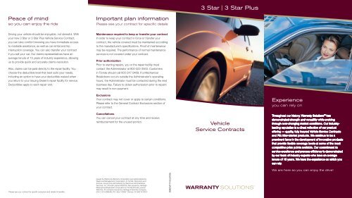 3 Star | 3 Star Plus - Road Ready Used Cars