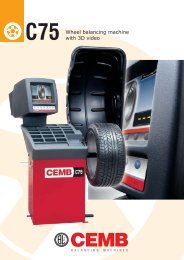 CEMB C72 Wheel Balancer