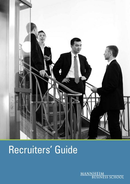 Recruiters' Guide - Mannheim Business School