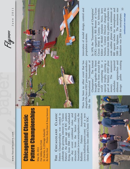 Chicagoland Classic Pattern Championships May 2 - RC Universe