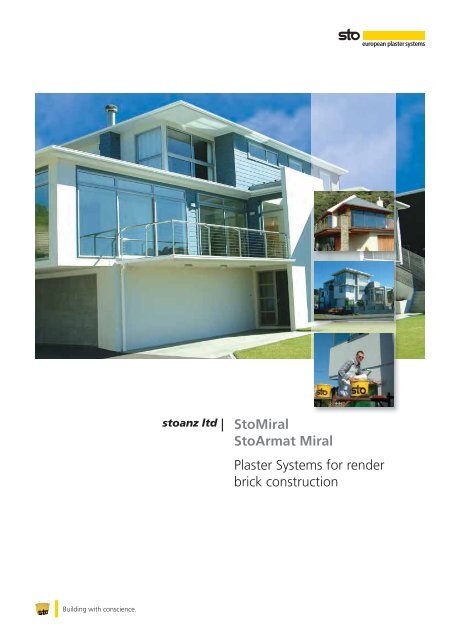 StoMiral StoArmat Miral Plaster Systems for render brick construction