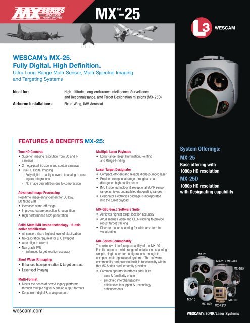 MX-25 - Wescam