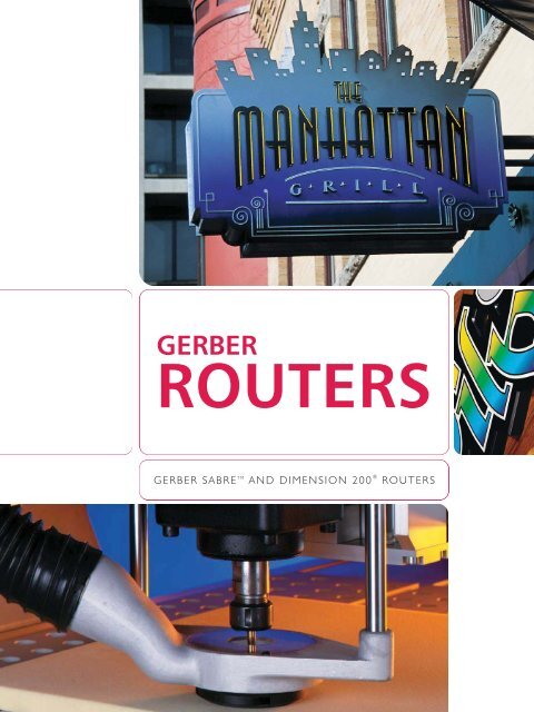gerber dimension 200 - Gerber Scientific Products