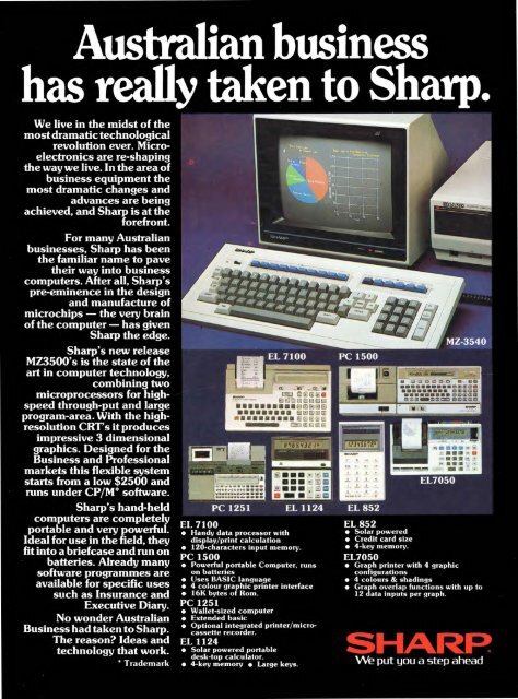 Sharp PC1500