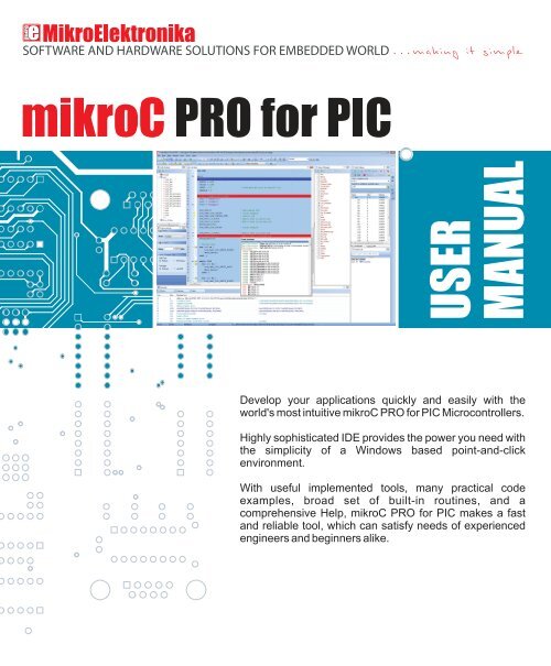 mikroC PRO for PIC User Manual v100 - Mouser Electronics