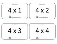 3 Times Table Flashcards - Math Salamanders