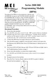 CashFlow Programming Module CPM Installation & User Guide - MEI