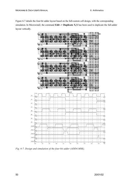 MICROWIND & DSCH USER'S M