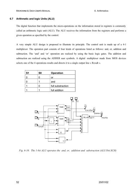 MICROWIND & DSCH USER'S M