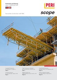 Formwork, Shoring and Scaffolding Issue 1 - PERI Formwork ...