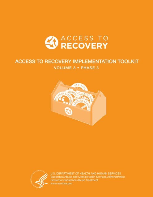 Access to Recovery Implementation Toolkit - SAMHSA Store ...