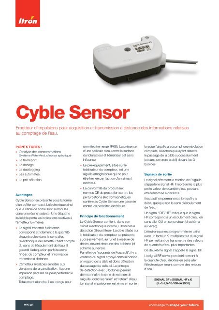 Cyble Sensor - Itron