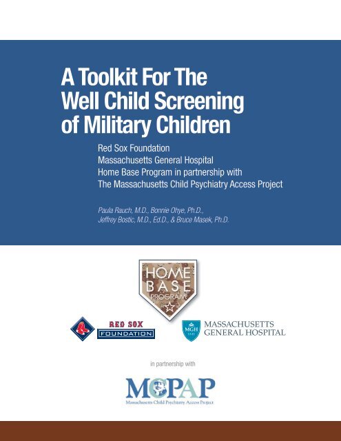 A Toolkit For The Well Child Screening of Military Children